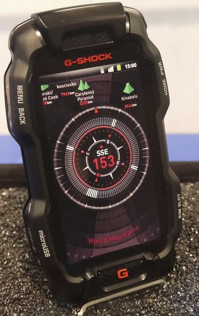 逢 夢想 法被: G-SHOCK PHONE